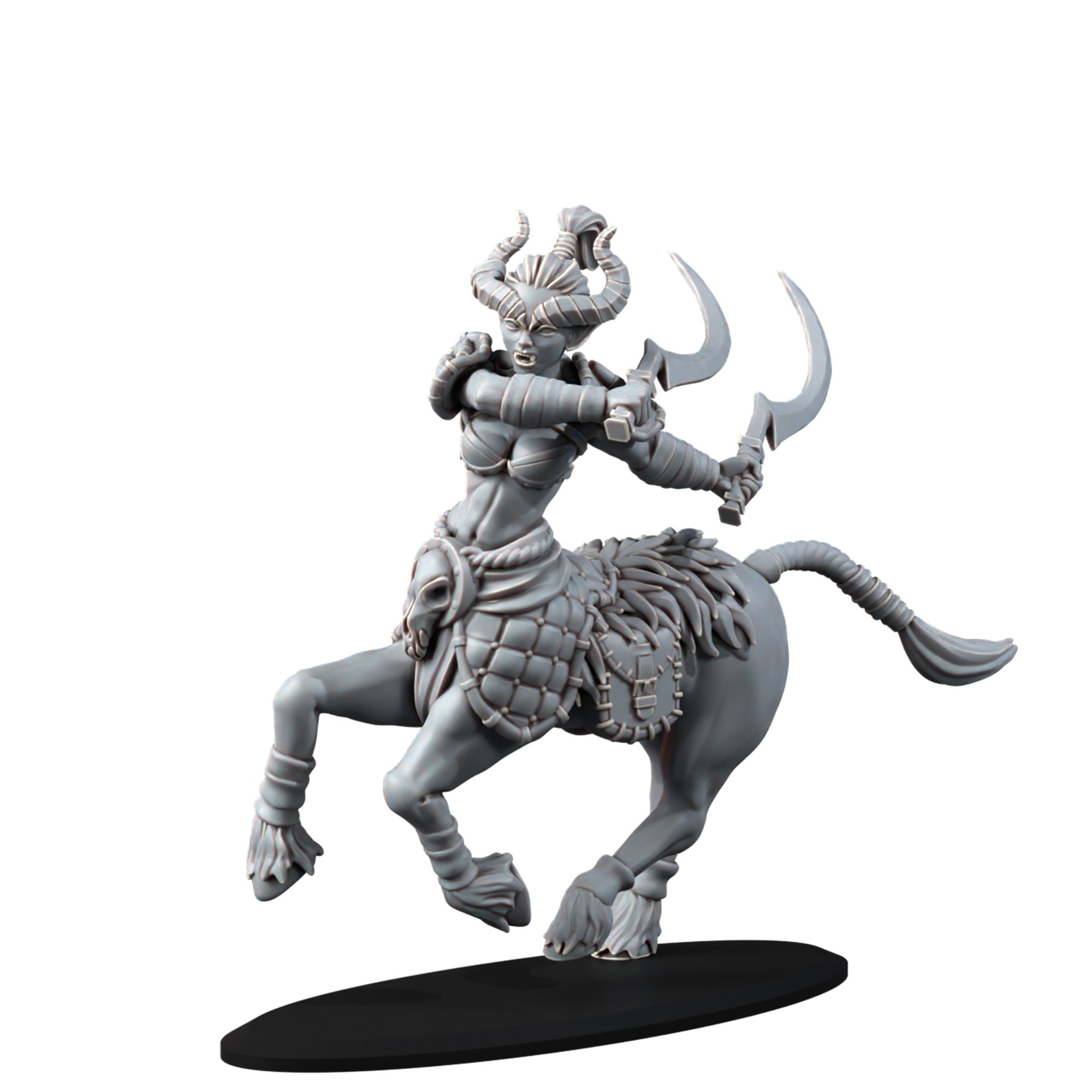 CENTAURS – FEMALE FIGHTER 02 – Wargame Exclusive Fantasy