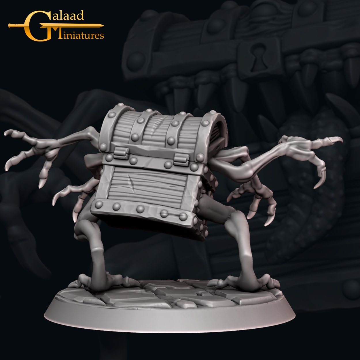 BEASTS – MIMIC CHEST – Wargame Exclusive Fantasy