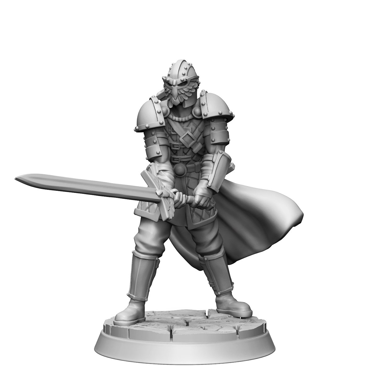 HUMANS – ELITE GUARD WITH SWORD 01 – Wargame Exclusive Fantasy