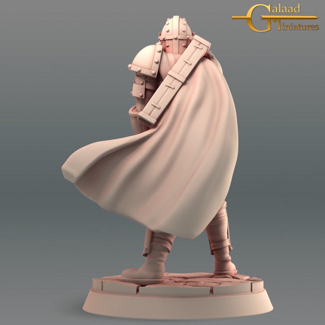 HUMANS – ELITE GUARD WITH SWORD 01 – Wargame Exclusive Fantasy