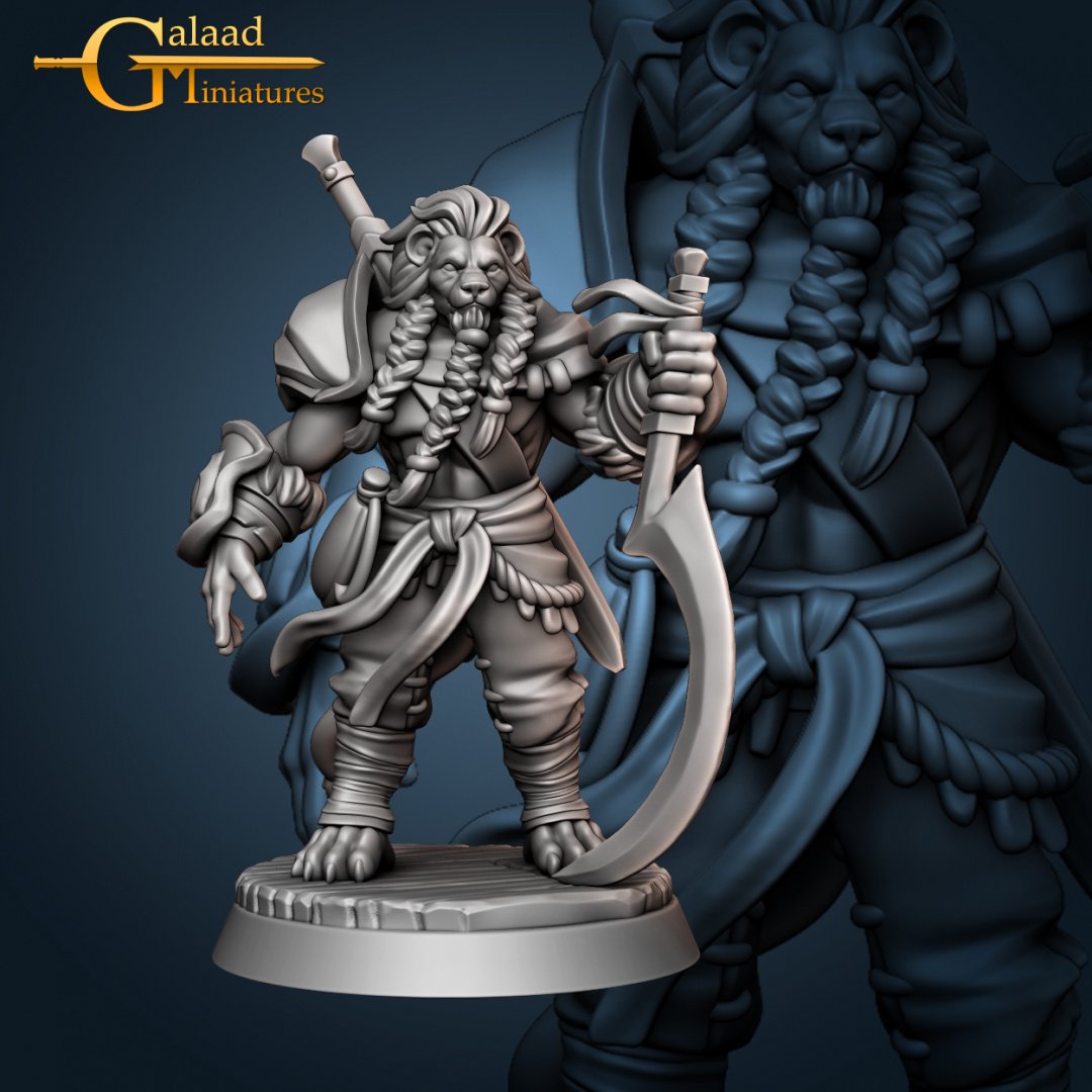 LEONIN – BODYGUARD 01 – Wargame Exclusive Fantasy