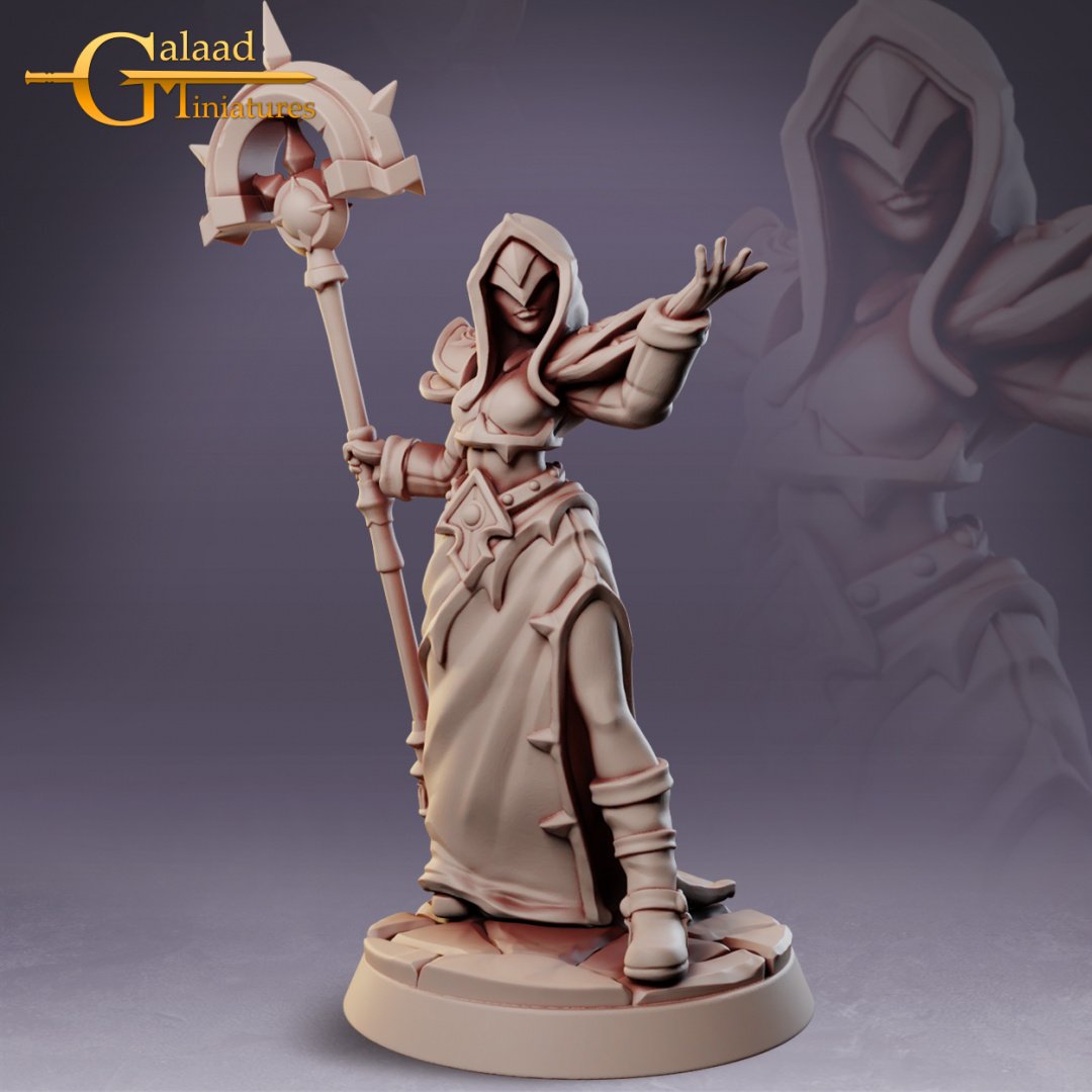 HUMANS – FEMALE MAGE 03 – Wargame Exclusive Fantasy