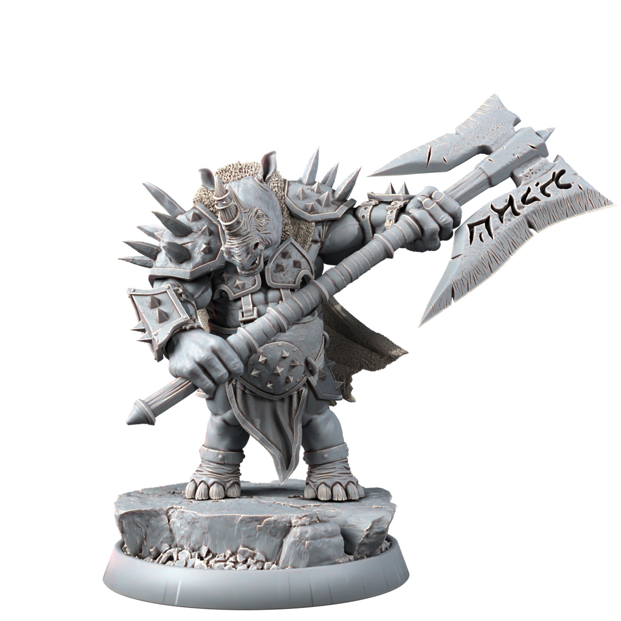 RHINOKIN – DIOS THE JAGGED – Wargame Exclusive Fantasy