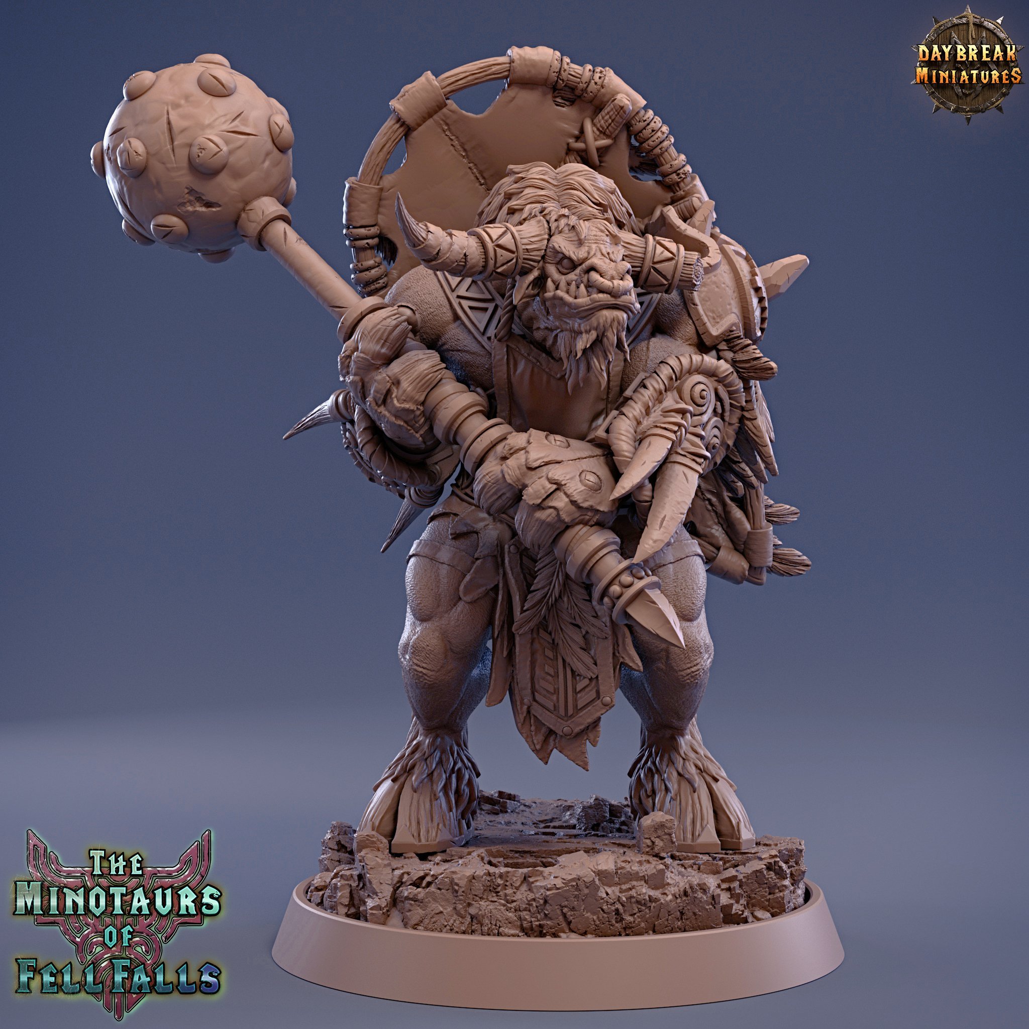 MINOTAURS – MERCURY REDFLOOD – Wargame Exclusive Fantasy