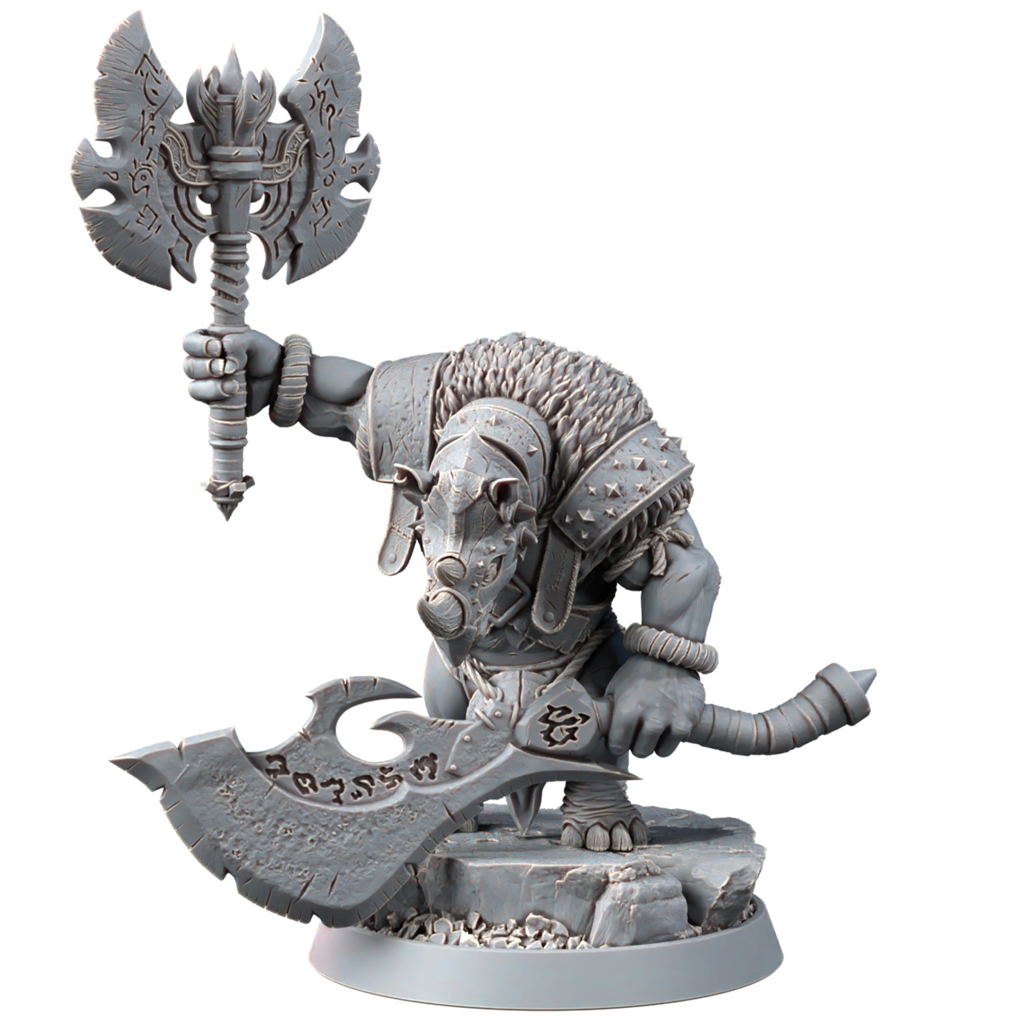 RHINOKIN – POLUS GREATBLADE – Wargame Exclusive Fantasy