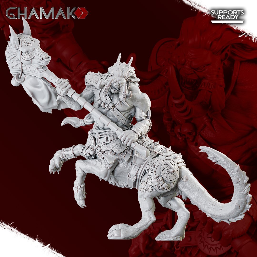 BEASTS – GREAT DRAGON OGRE – Wargame Exclusive Fantasy
