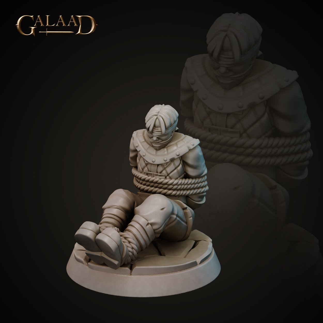 HUMANS – PRISONED GUARD – Wargame Exclusive Fantasy