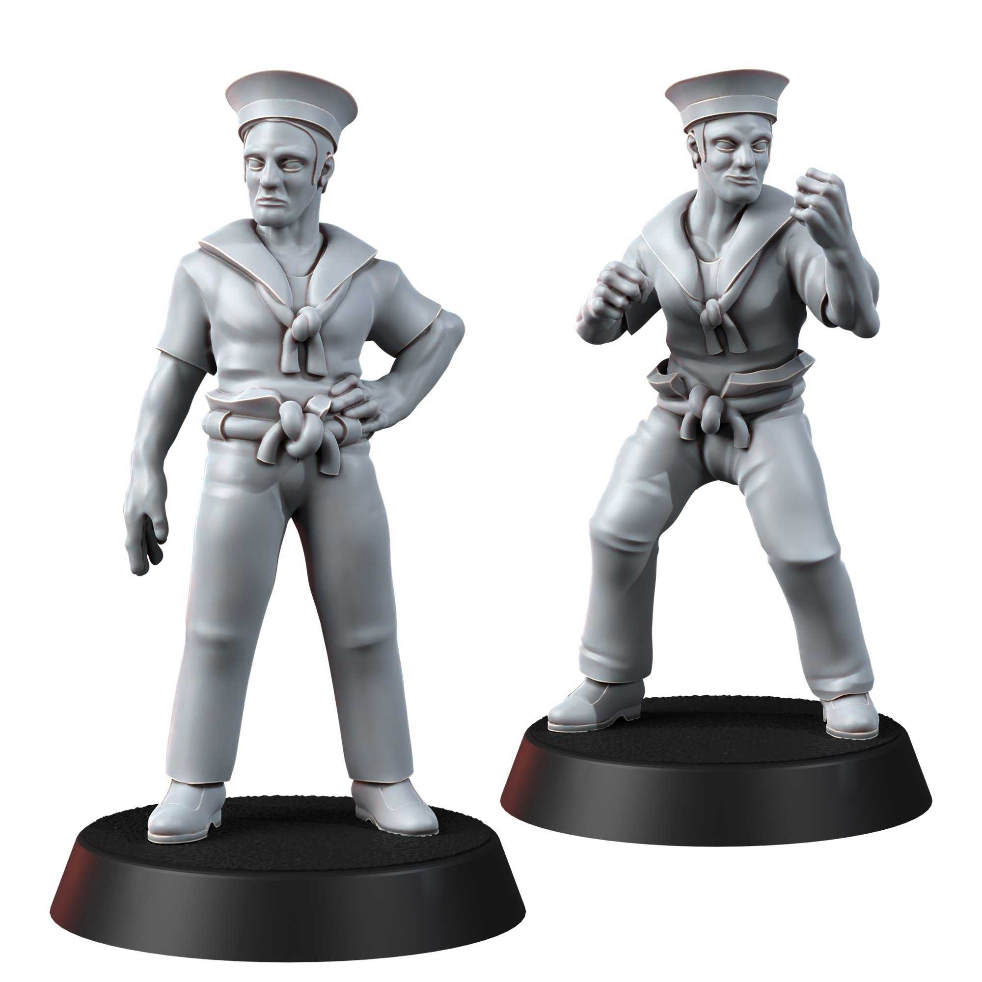 HUMANS – DECKHANDS (2U) – Wargame Exclusive Fantasy