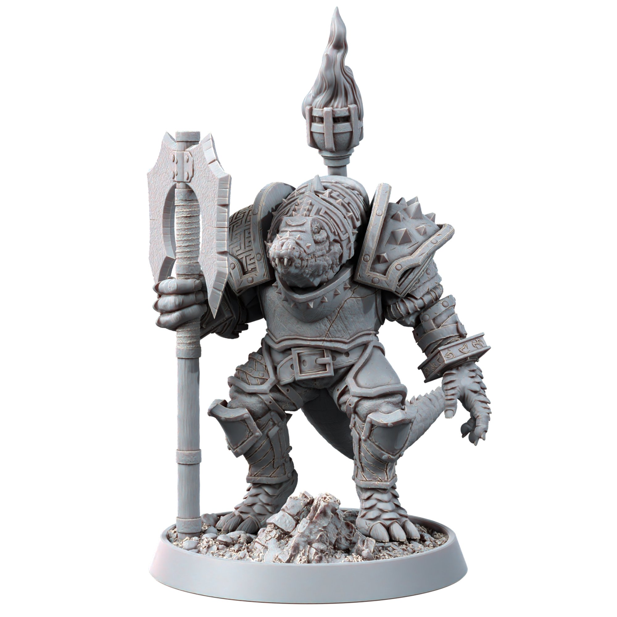CROCODILIAN – EEKEN FLAME – Wargame Exclusive Fantasy