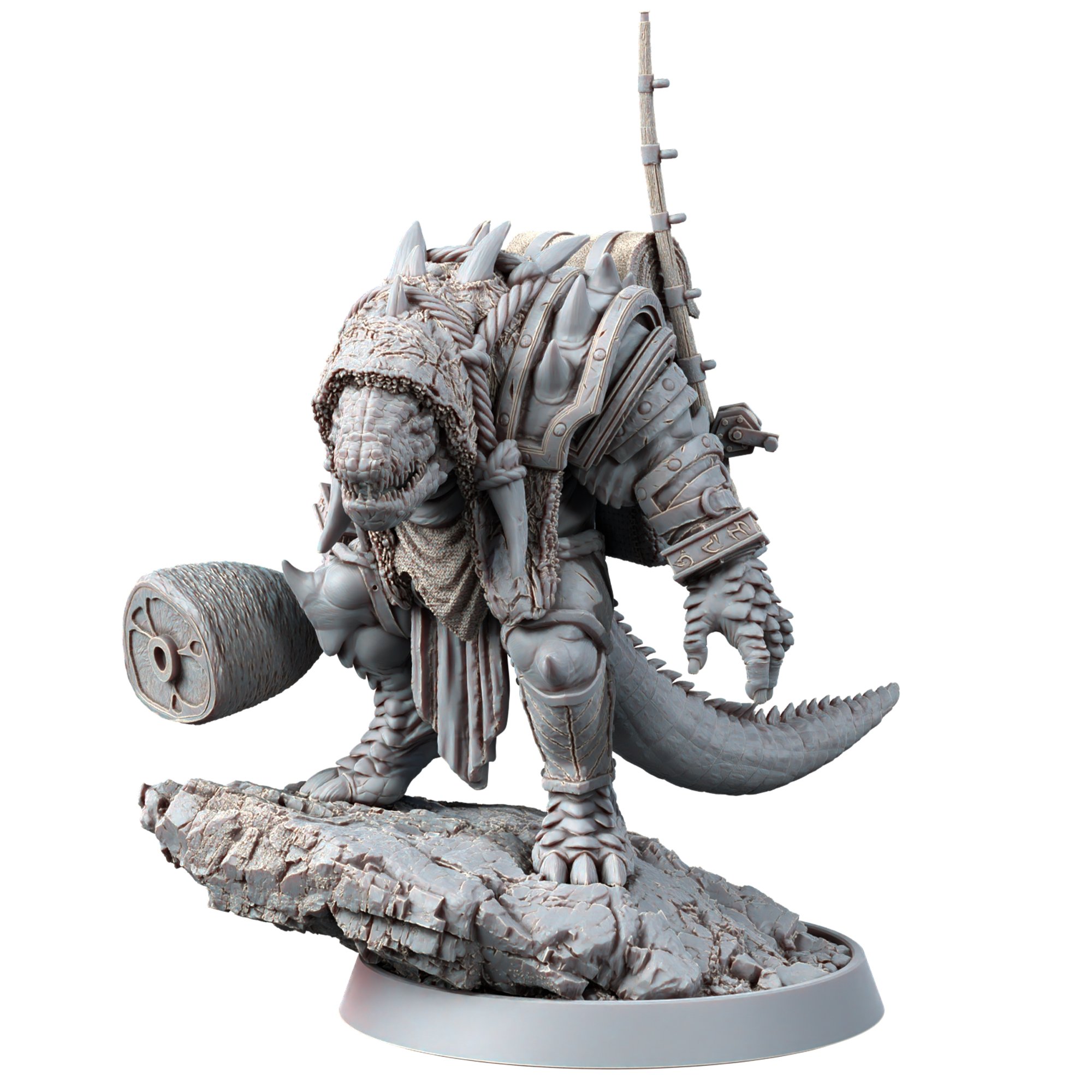 CROCODILIAN – GEEZER SHARPEYE – Wargame Exclusive Fantasy