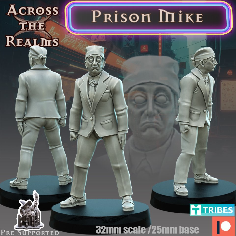 RETRO – PRISON MIKE – Wargame Exclusive Fantasy