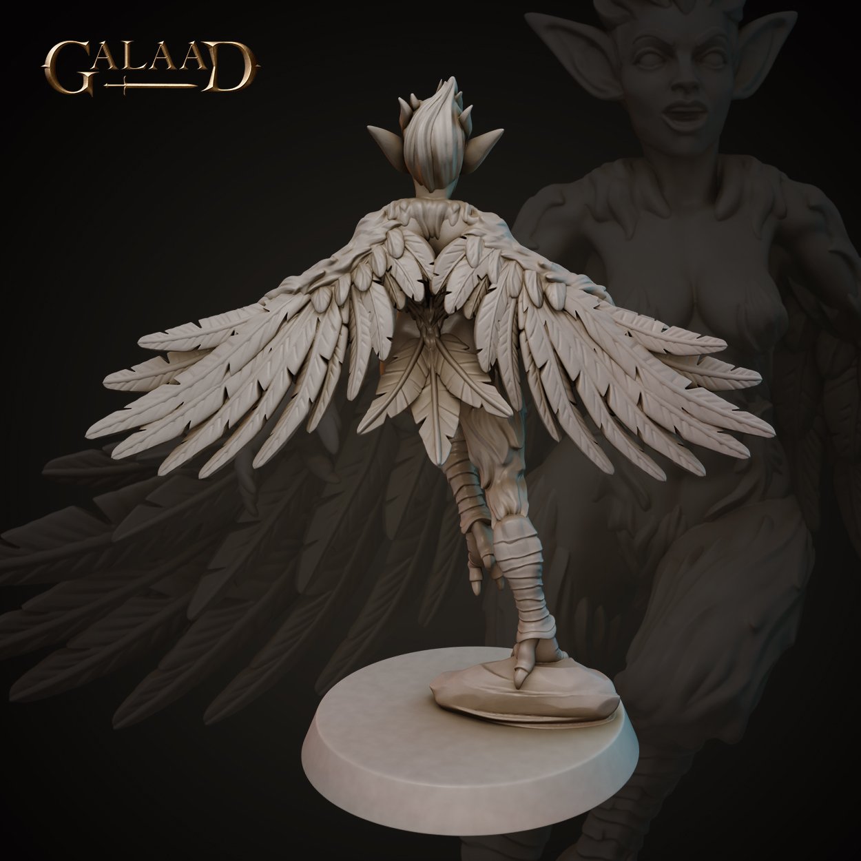 HARPYIAI – WARRIOR OCYPETE – Wargame Exclusive Fantasy