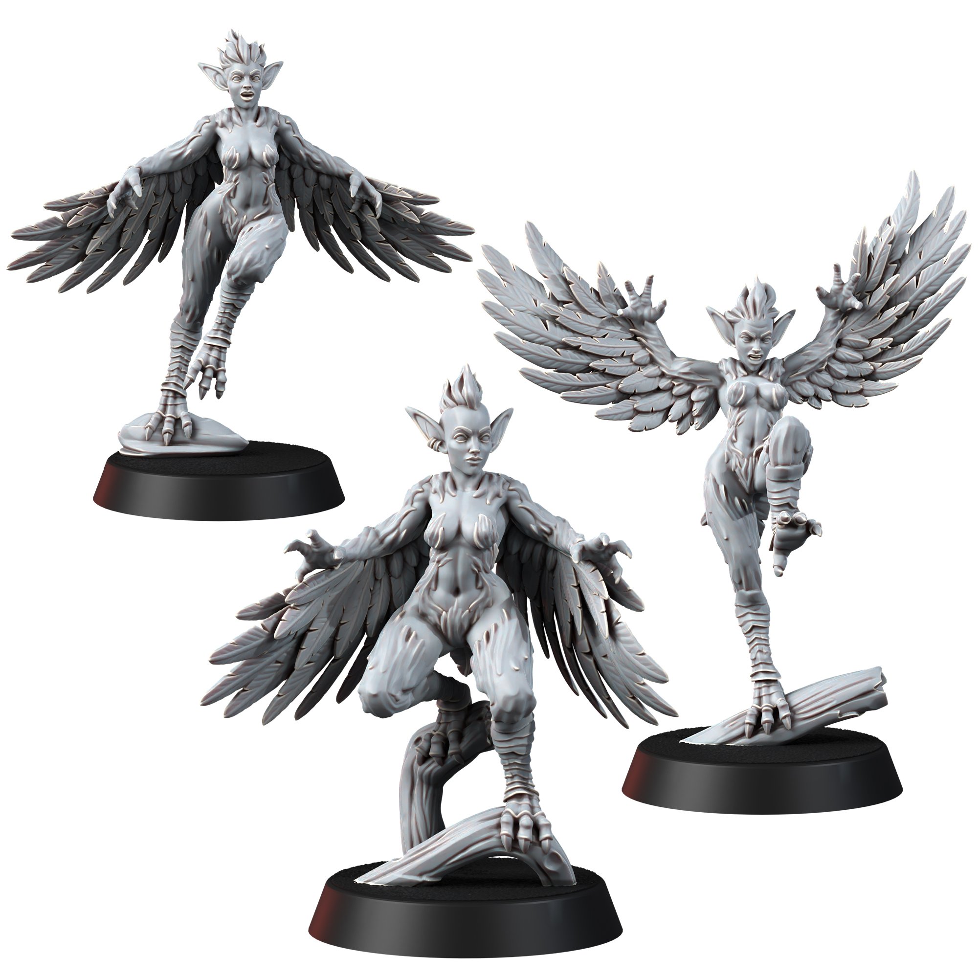 HARPYIAI – WARRIORS (3U) – Wargame Exclusive Fantasy