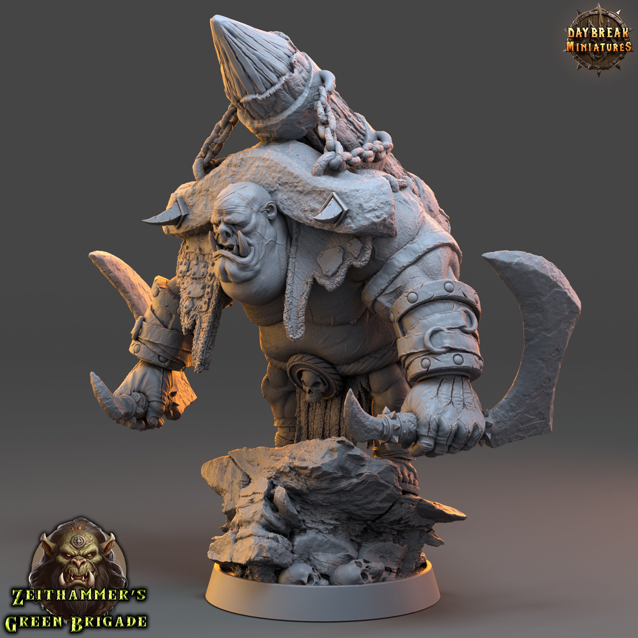 ORCS – ZEITHAMMERS GREEN BRIGADE ROCKET ZOOT – Wargame Exclusive Fantasy
