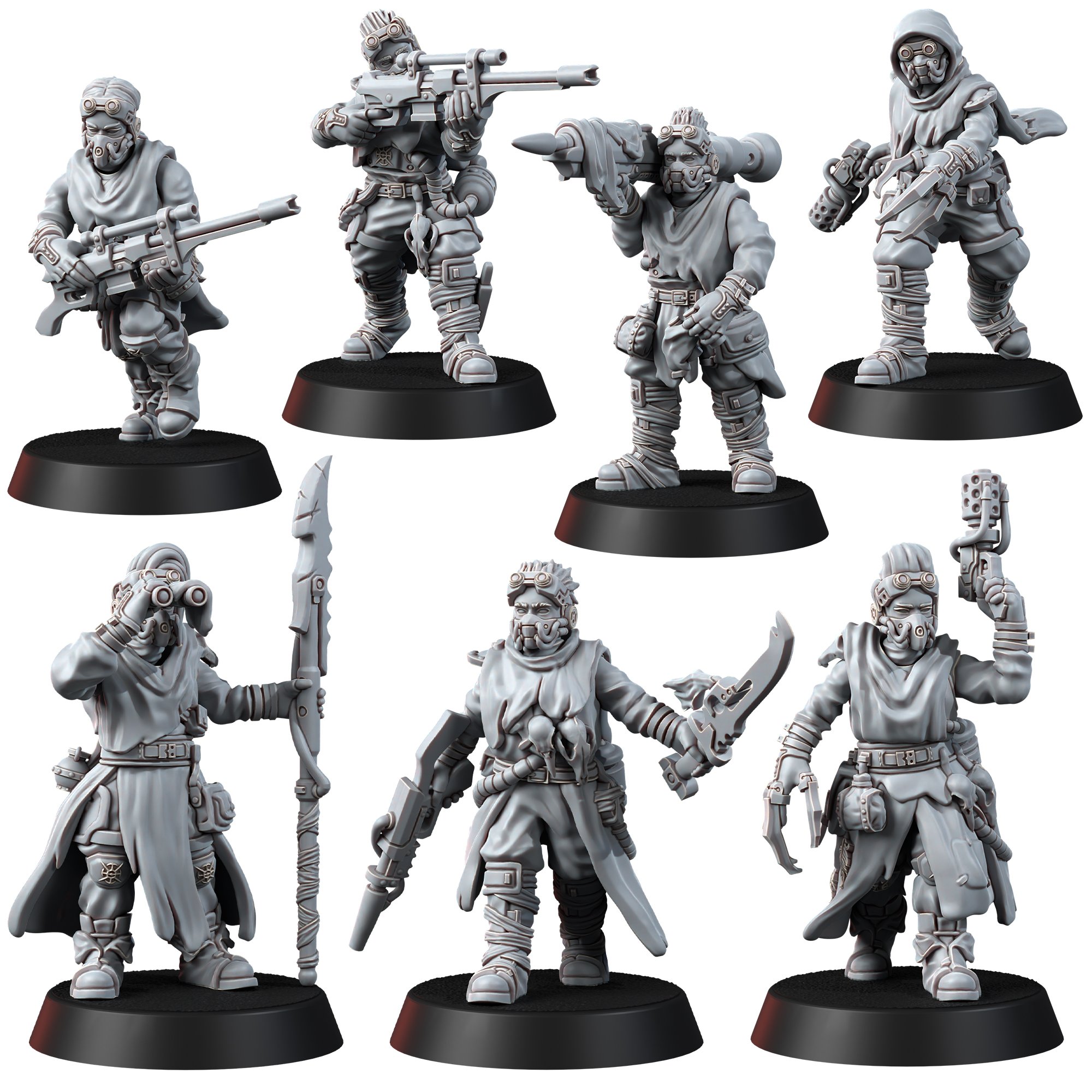 THE ERROISH TRIBE – WAR PARTY (7U) – Wargame Exclusive Fantasy