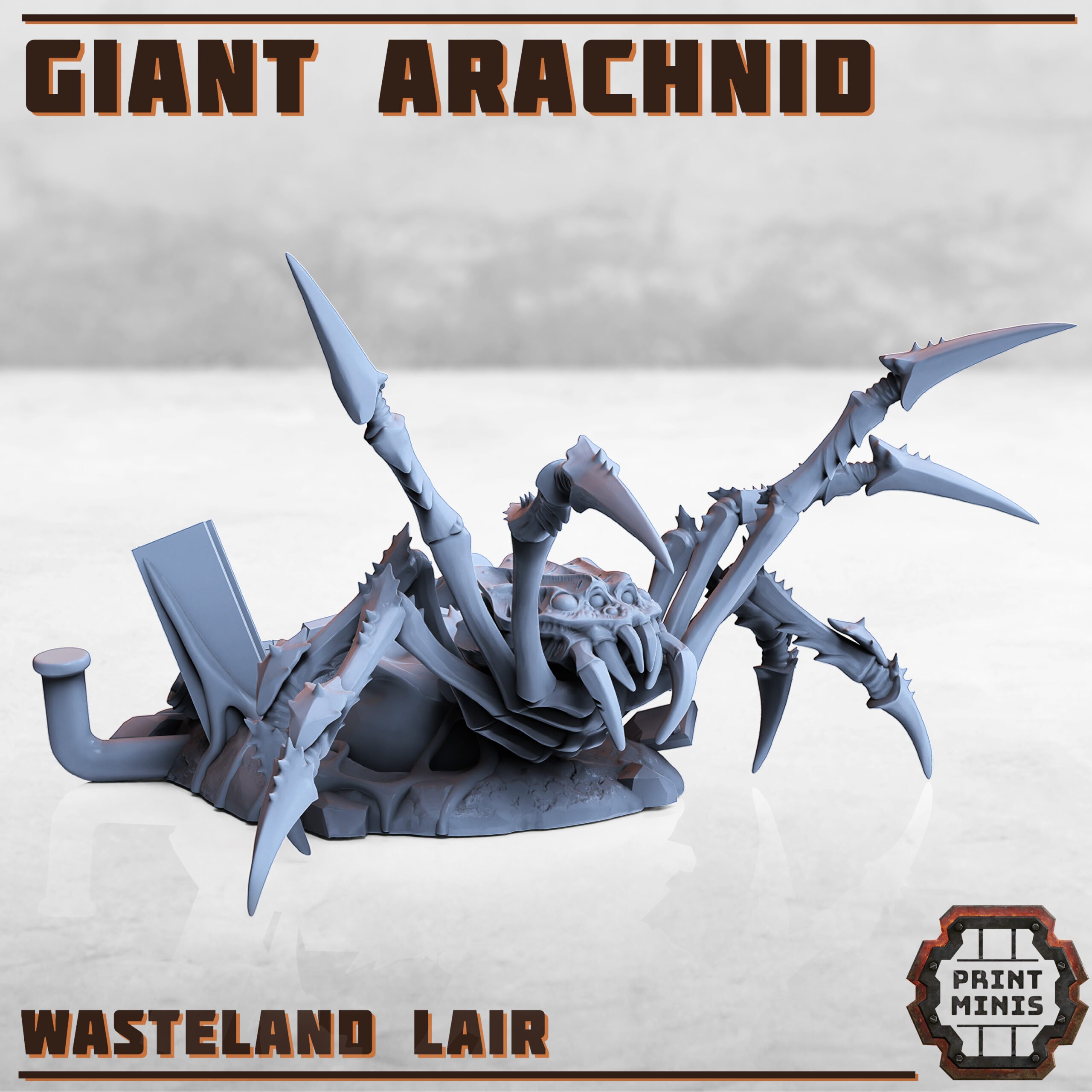 THE ERROISH TRIBE – GIANT WASTELAND ARACHNID – Wargame Exclusive Fantasy