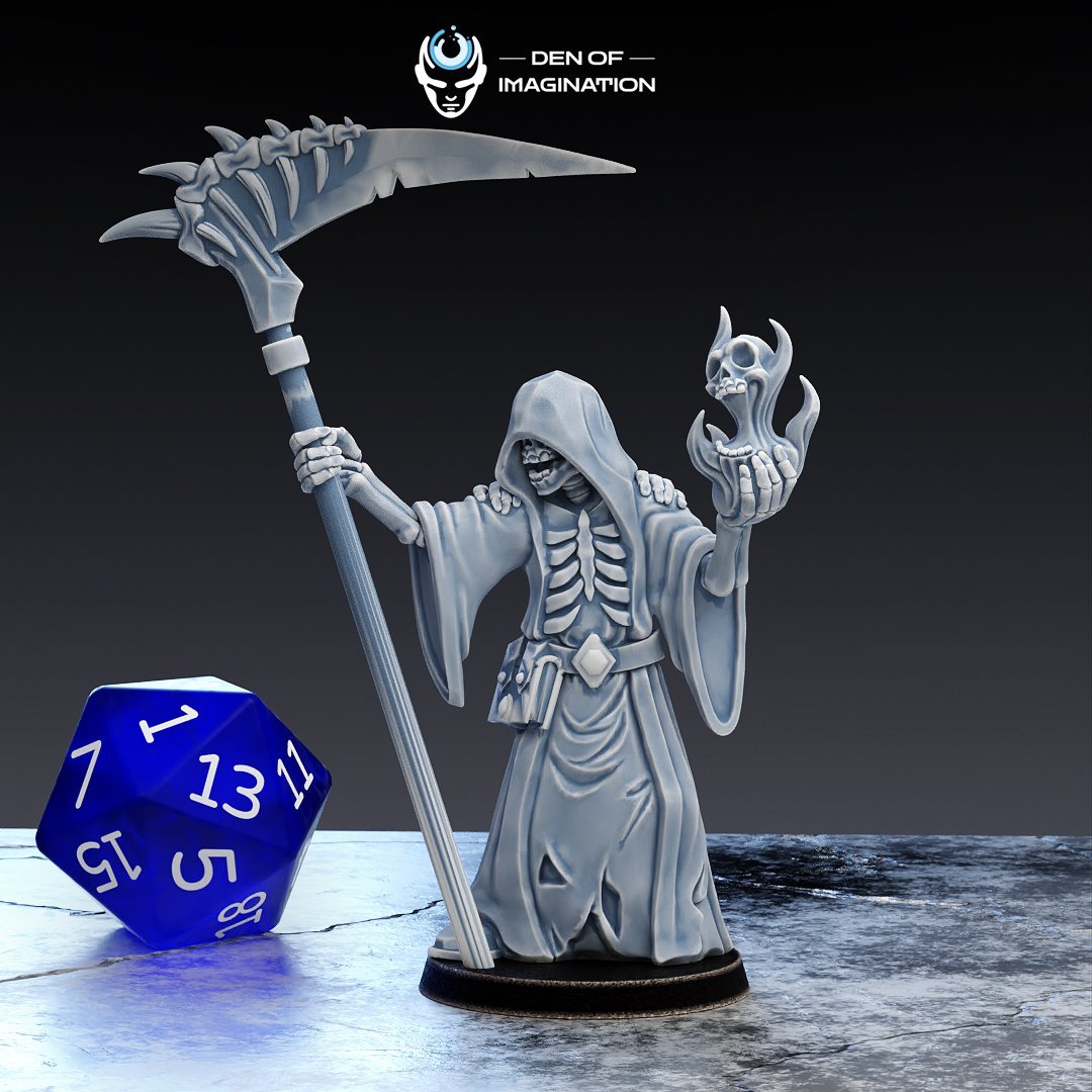 SKELETONS – LICH – Wargame Exclusive Fantasy