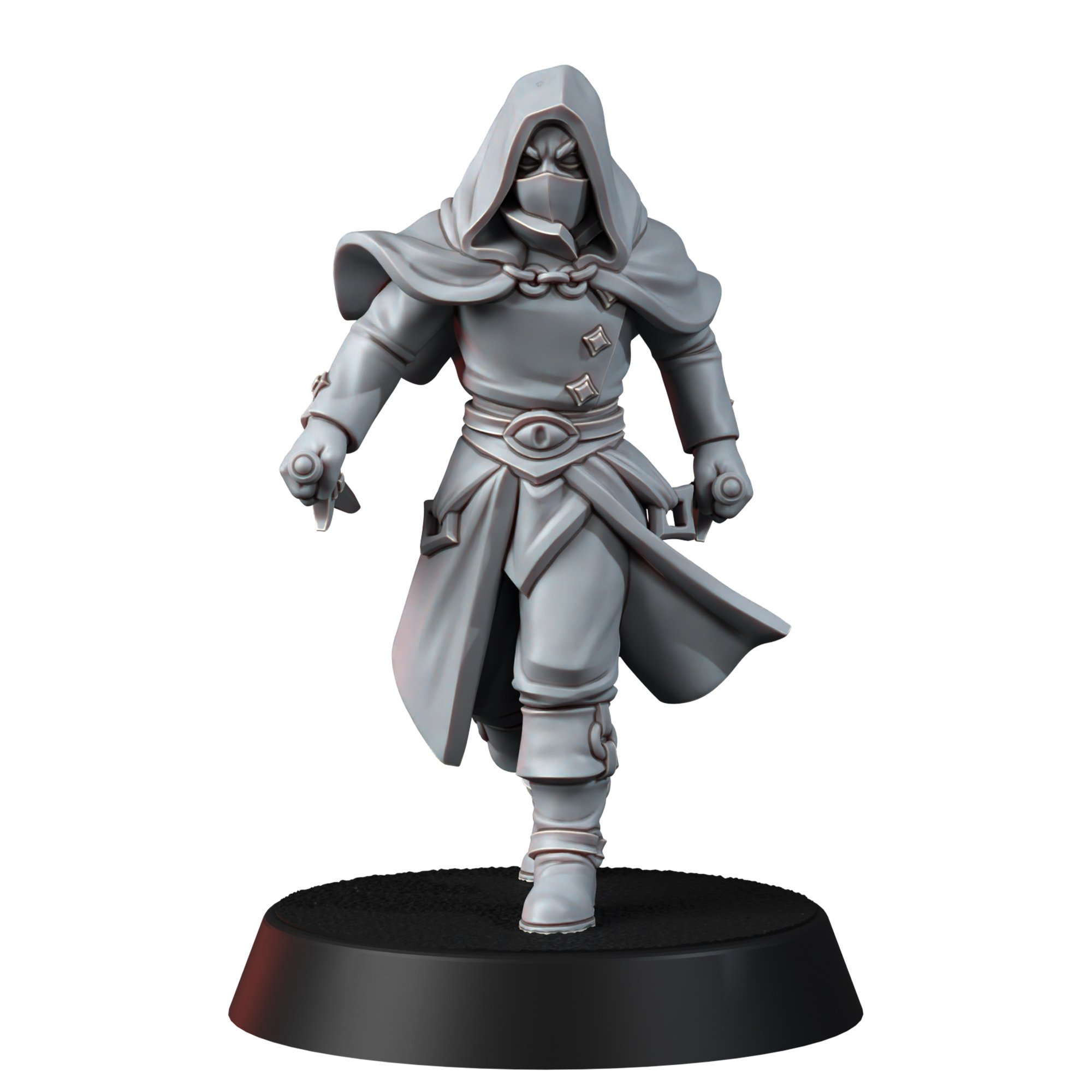 HUMANS – DARK ROGUE ECKART VRIMANYA – Wargame Exclusive Fantasy