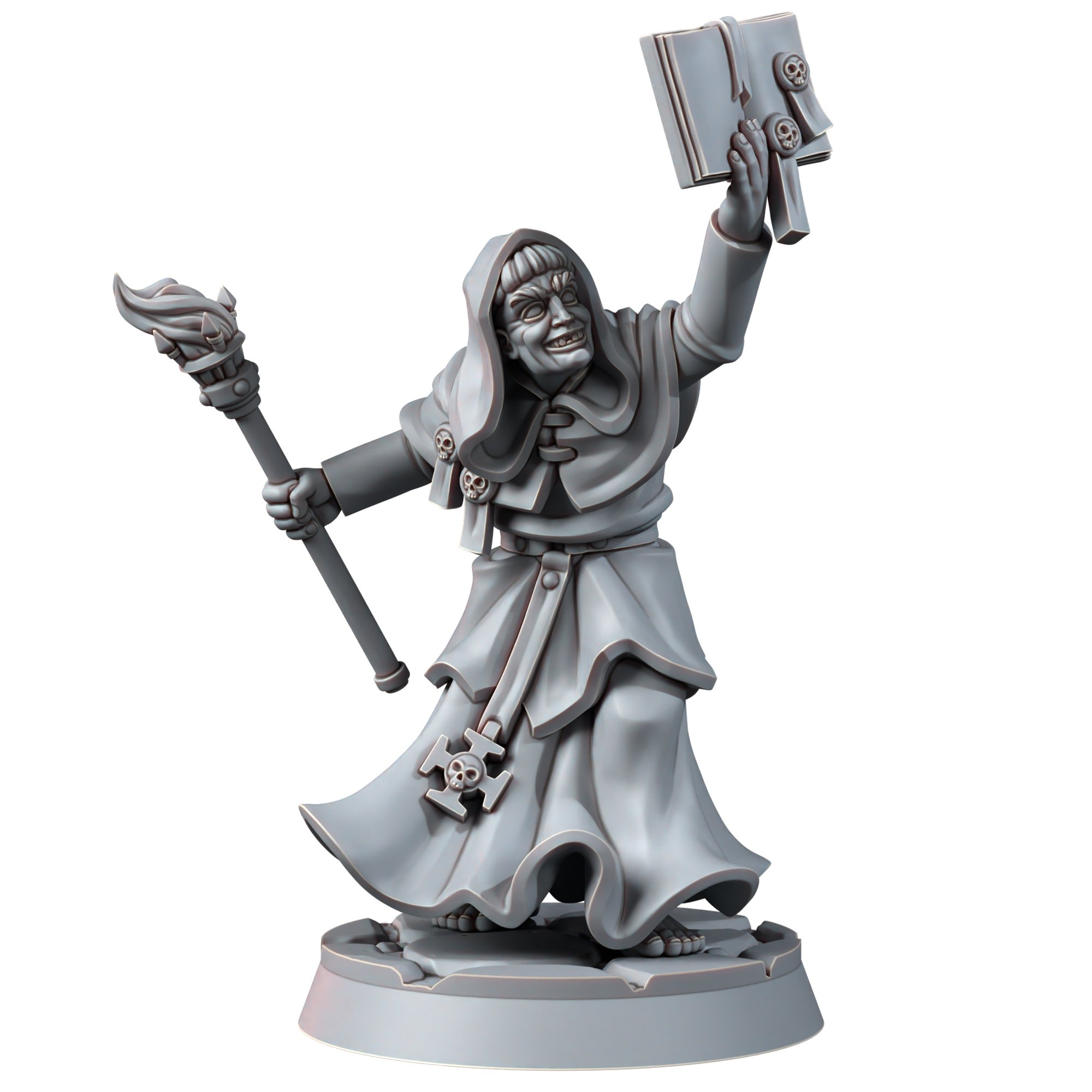 HUMANS – PRIEST EARL BIZISU – Wargame Exclusive Fantasy