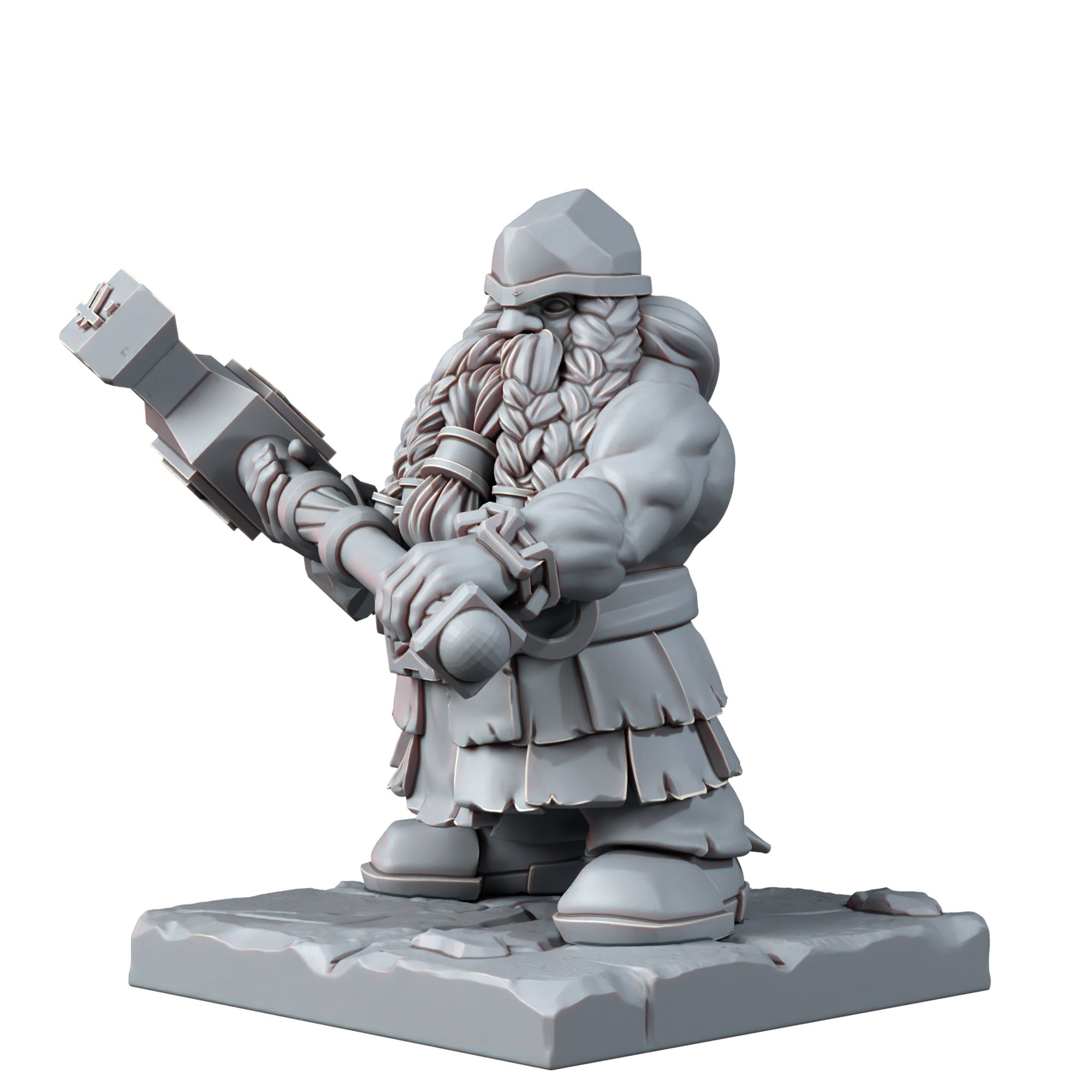 DWARFS – KINGDOMS RUNESMITH ON FOOT – Wargame Exclusive Fantasy