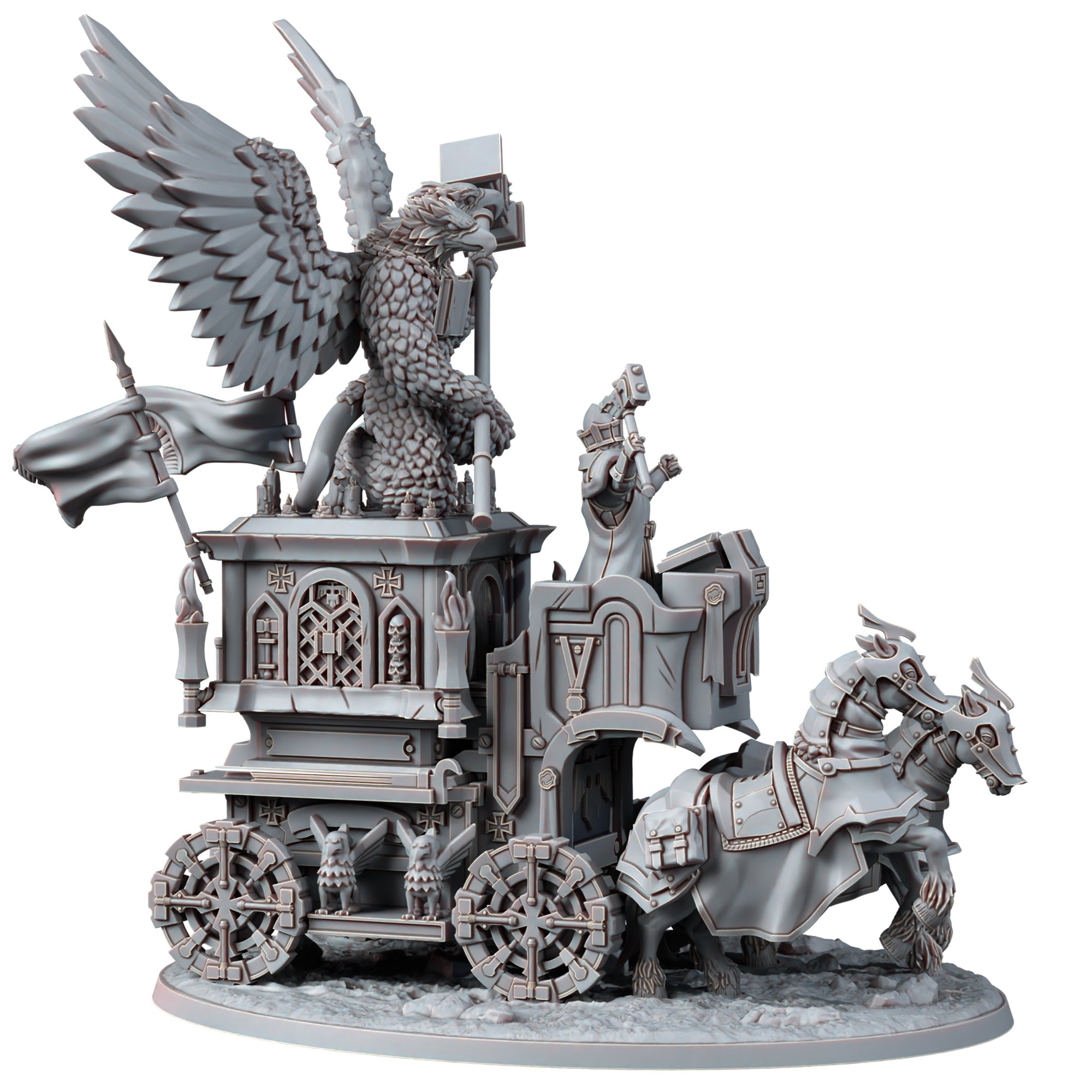 HUMANS – WAR ALTAR OF GRIMWALD – Wargame Exclusive Fantasy