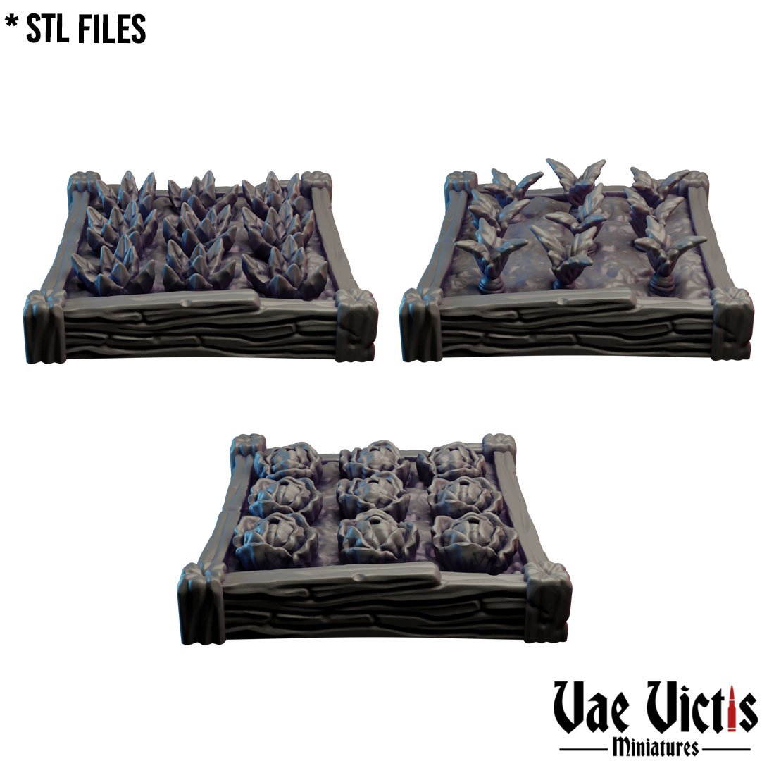 DECORATIONS – CROPS – Wargame Exclusive Fantasy
