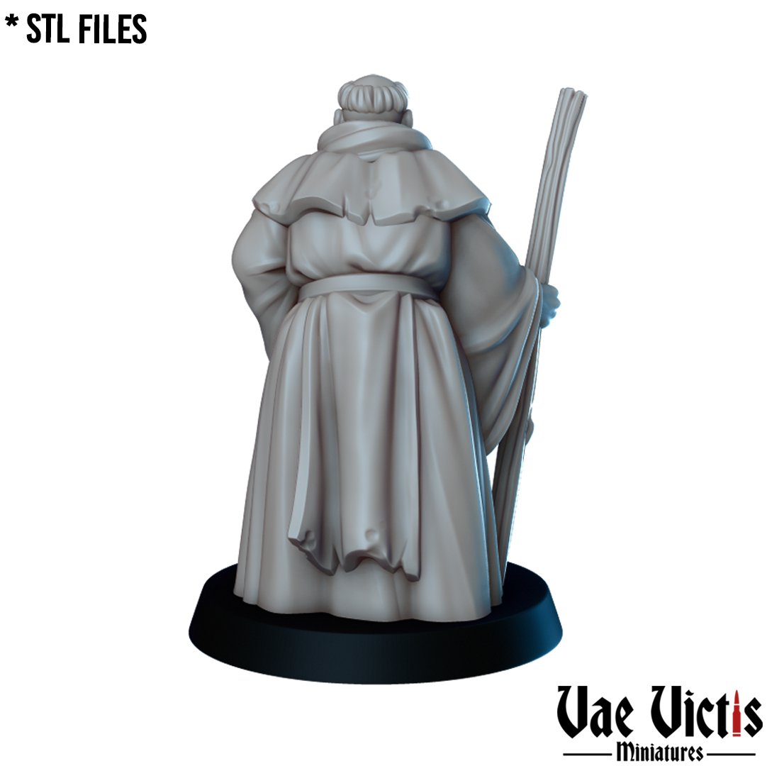 HUMANS – FRIAR HIMBUS PUBRARUR – Wargame Exclusive Fantasy
