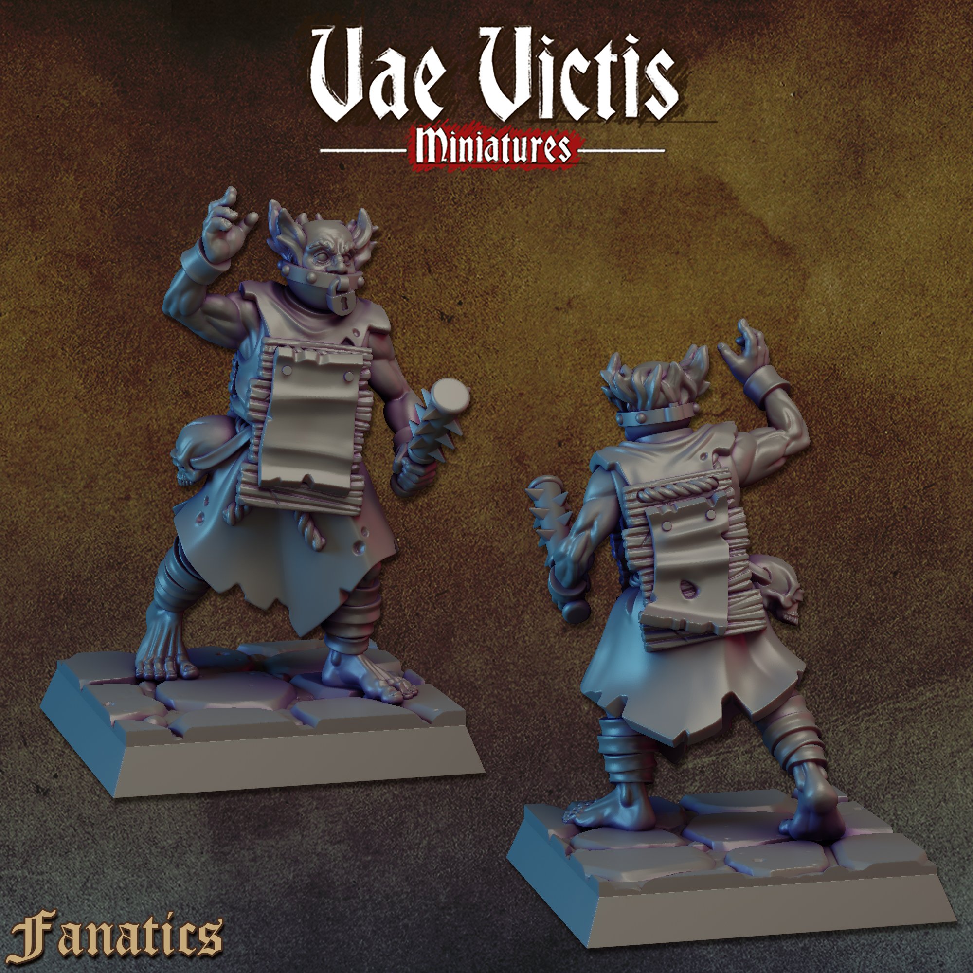 HUMANS – FLAGELLANTS MONOPOSE (10U) – Wargame Exclusive Fantasy