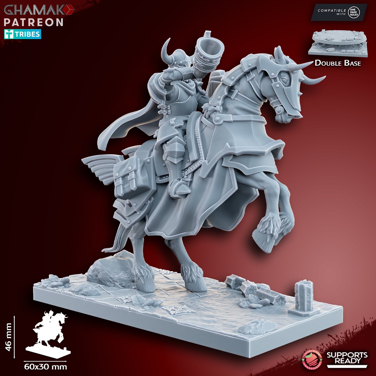 HUMANS – TAURUS MOUNTED (5U) – Wargame Exclusive Fantasy