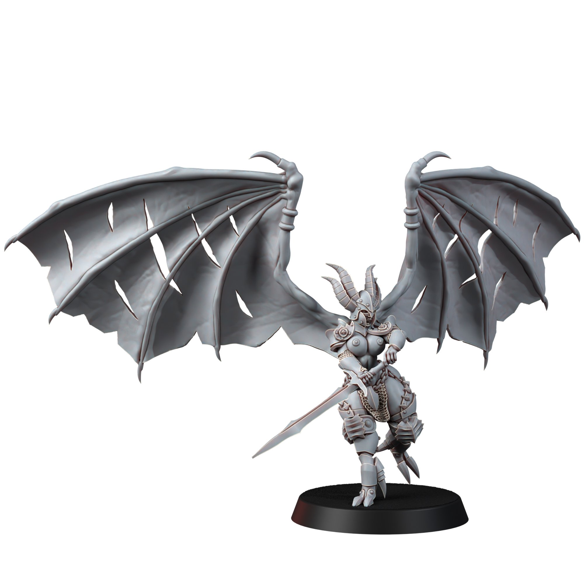 VAMPIRES – TWO HANDED SWORD (PIN-UP) – Wargame Exclusive Fantasy