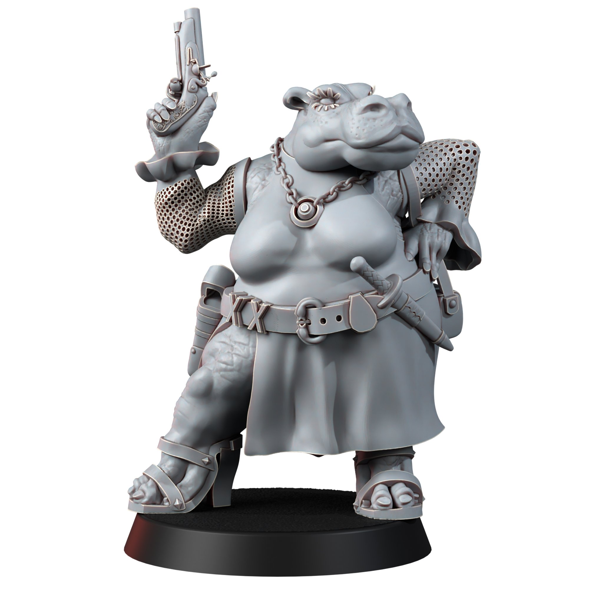 HUMANOIDS – HIPPO FEMME FATALE – Wargame Exclusive Fantasy